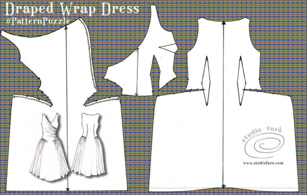 Studio Faro | Draped Wrap Dress