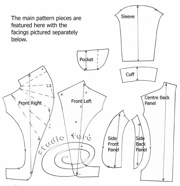 Studio Faro | Soft Pleat Jacket