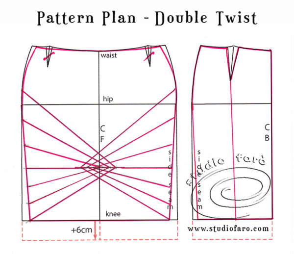 Studio Faro | Two Twist Skirt Patterns