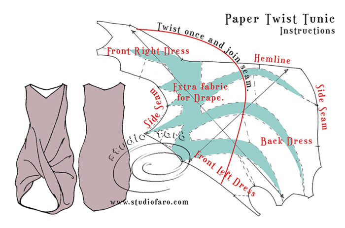 Studio Faro | Paper Twist Tunic