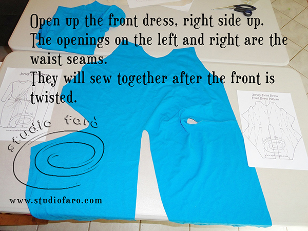 Studio Faro | JERSEY TWIST DRESS - Sampled!