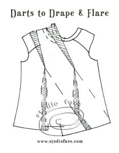 Studio Faro | Shoulder Drape Tee