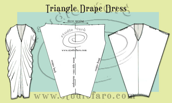 Studio Faro | Triangle Drape Dress