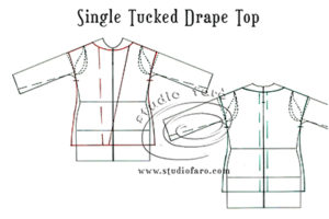 Studio Faro | Tucked Drape Tops