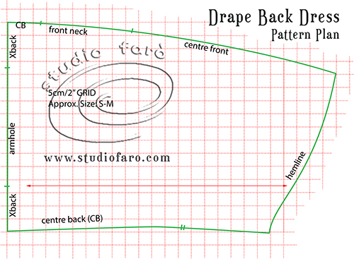 Studio Faro | Drape Back Dress