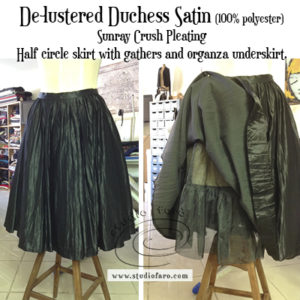 Studio Faro | Prep for Permanent Pleating 101