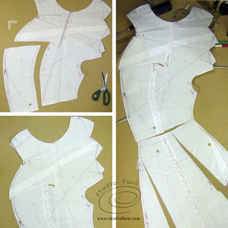 Studio Faro | Pattern Alterations - Flare and Gather Dress Pattern