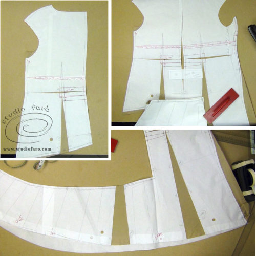 Studio Faro | Pattern Alterations - Flare and Gather Dress Pattern