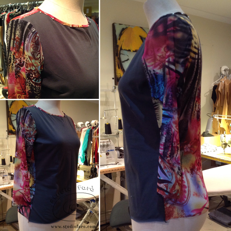 Studio Faro | Boat Neck Tee Shirt PDF Sewing Pattern