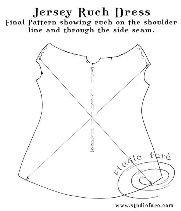 Studio Faro | Jersey Ruche Dress