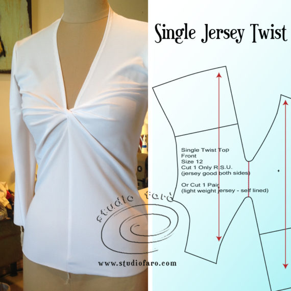Studio Faro | Jersey Twist Patterns - First Sample