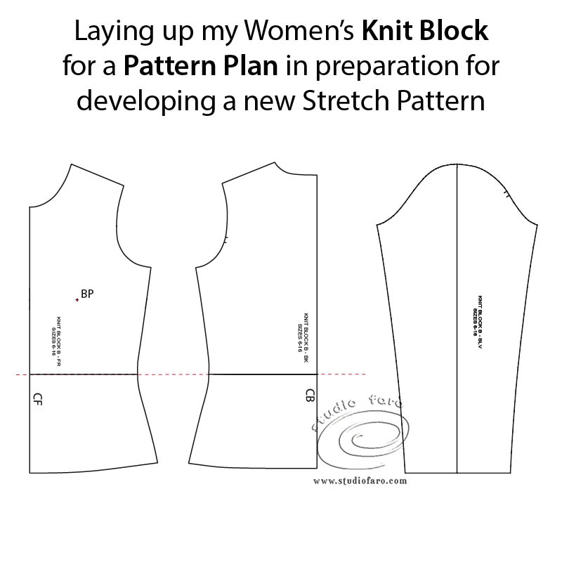 Studio Faro | Using my Knit Block