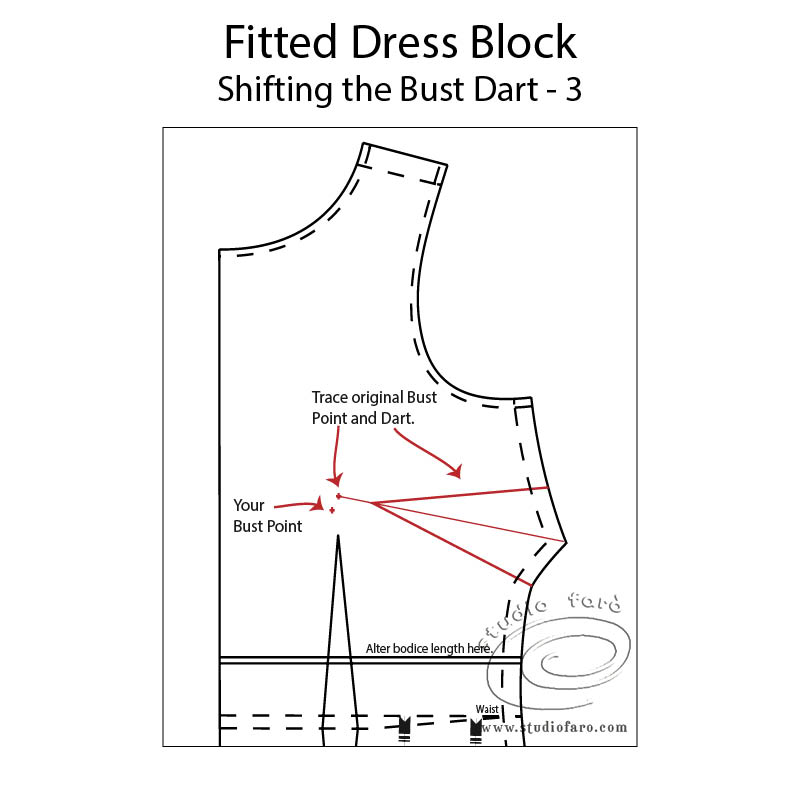 Studio Faro | How to Shift a Bust Dart