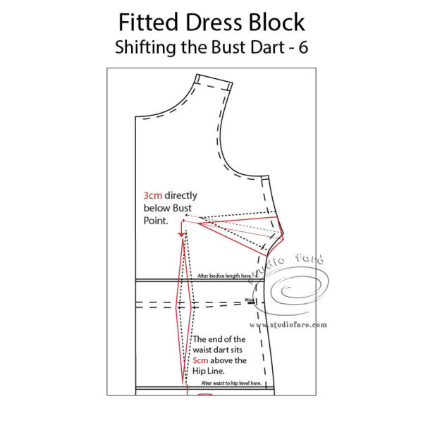Studio Faro | How to Shift a Bust Dart