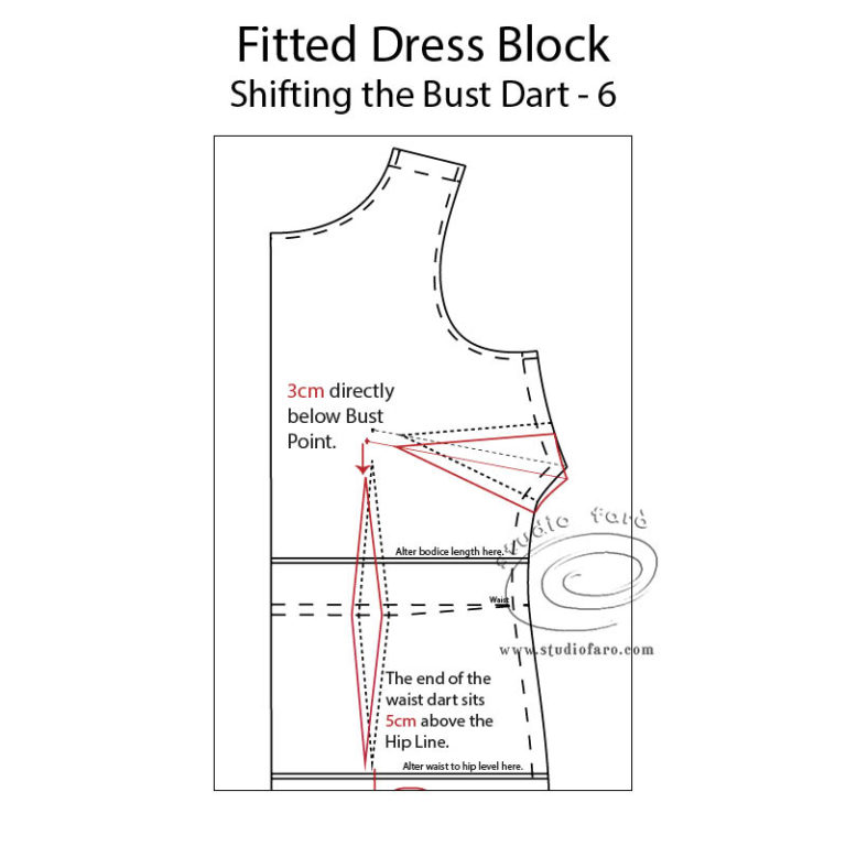 Studio Faro | How to Shift a Bust Dart