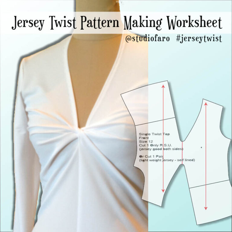 Studio Faro | Sewing patterns, garment blocks and all the instructions ...