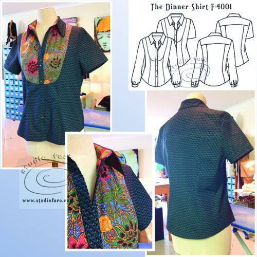 Studio Faro | Dinner Shirt Sewing Pattern Variations