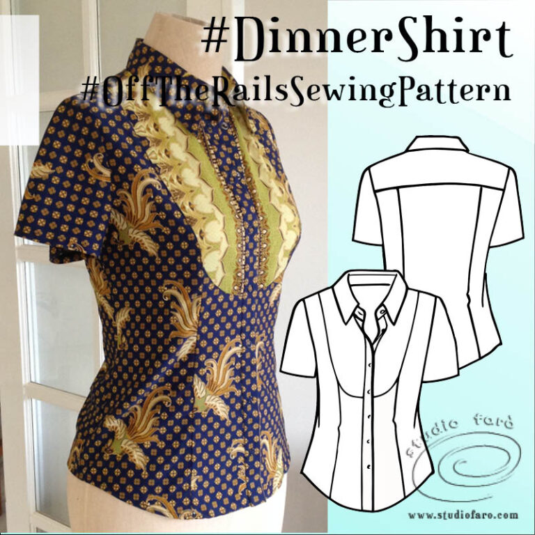 Studio Faro | Dinner Shirt Sewing Pattern Variations