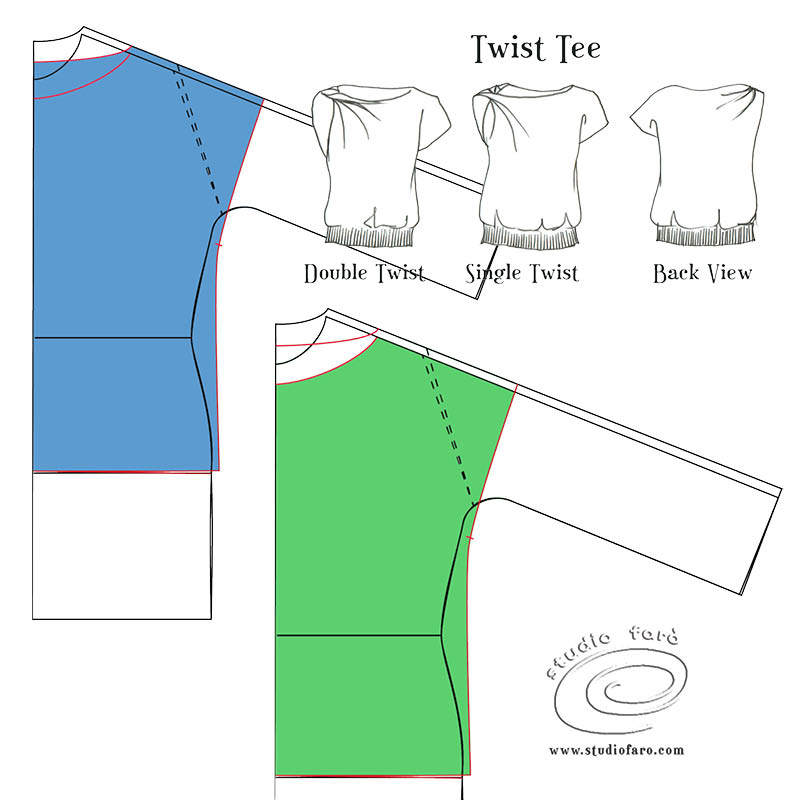 Studio Faro | Testing the Twist Tee