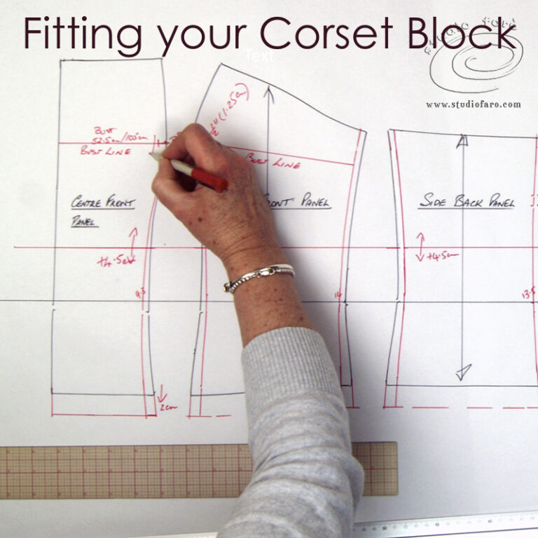 Studio Faro | Working with my Corset Block