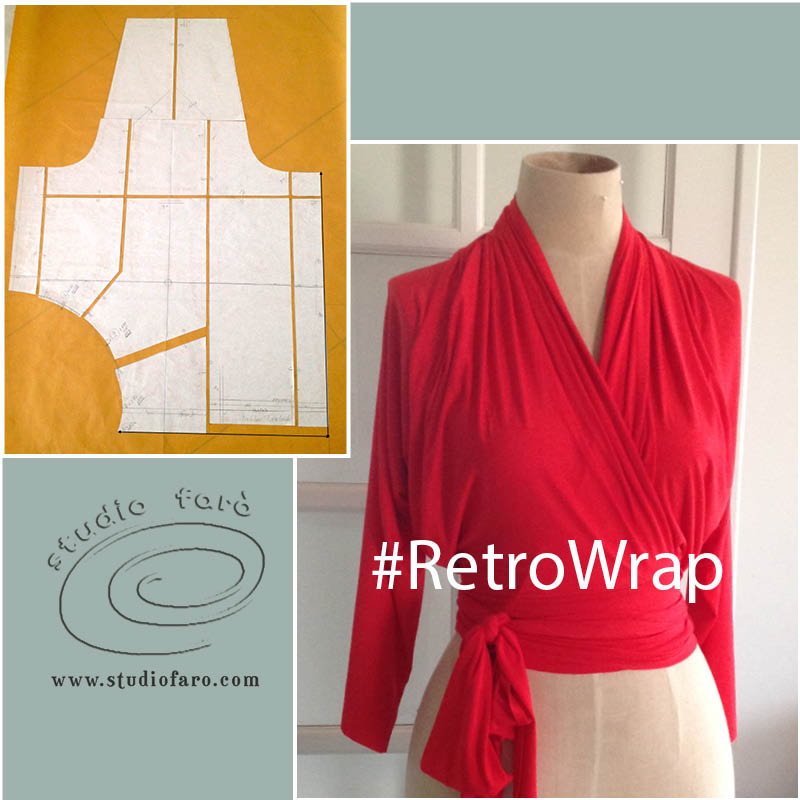 Studio Faro | Retro Wrap Sewing Instructions