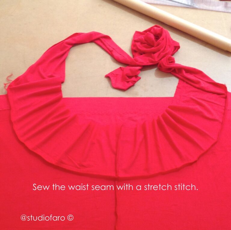 Studio Faro | Retro Wrap Sewing Instructions