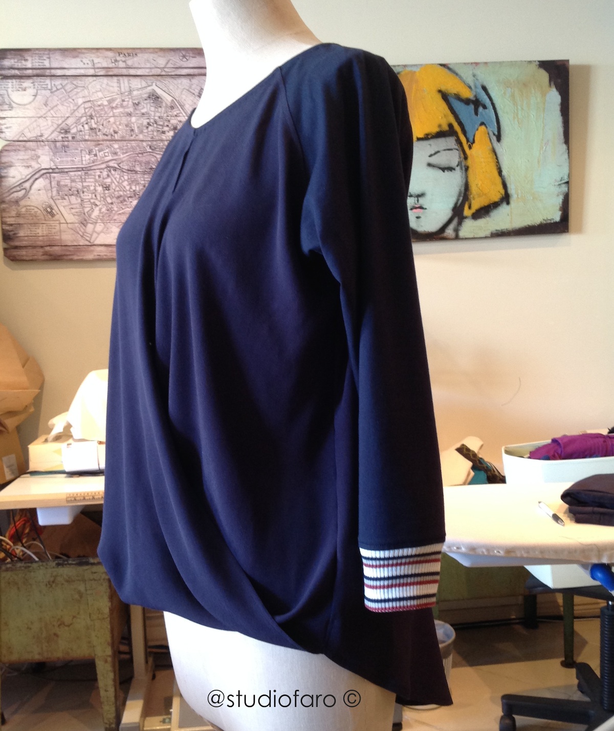 Studio Faro | Samples of the Turnback Drape