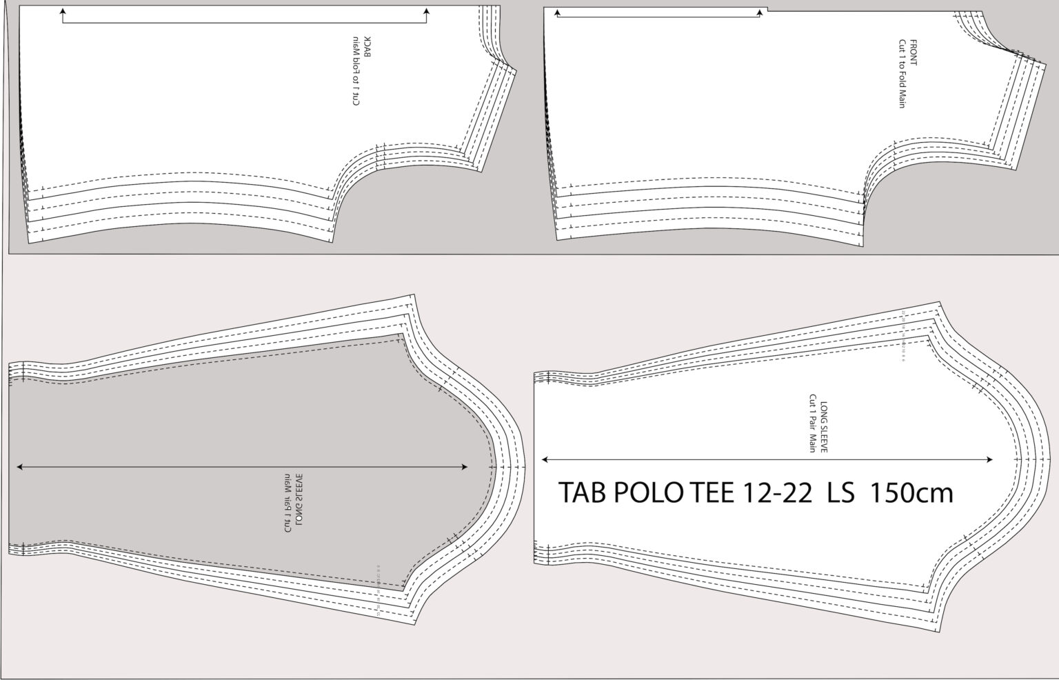 Studio Faro | Casual and Work Ready – Tab Polo Tee PDF Sewing Pattern