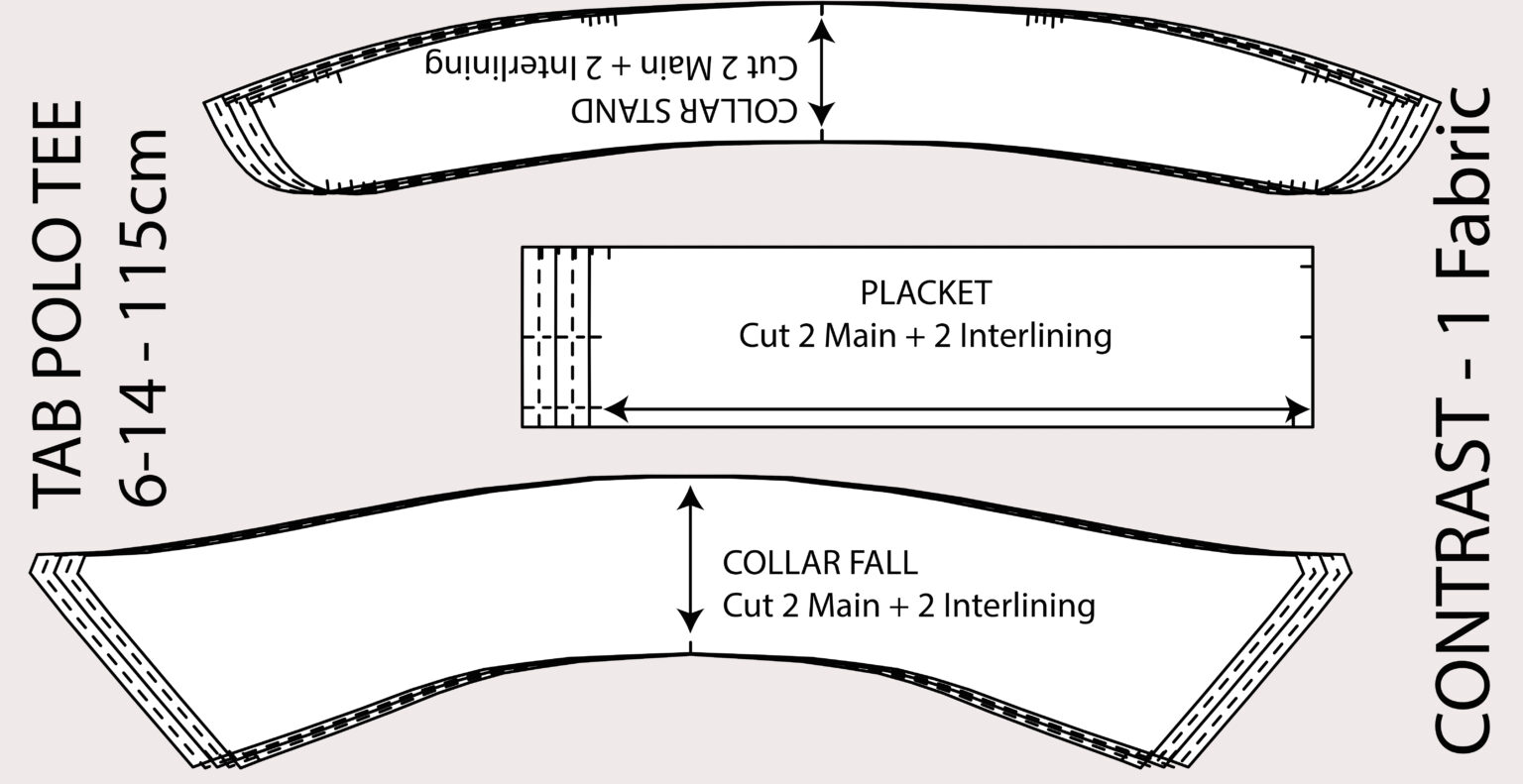 Studio Faro | Casual and Work Ready – Tab Polo Tee PDF Sewing Pattern